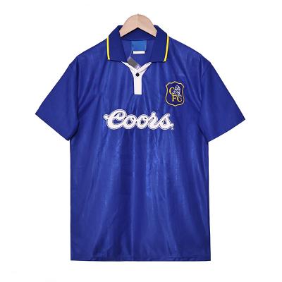 China Chelsea 1995-1997 Home Retro Football Jersey - Authentic Replica with Custom Name/Number Printing in Multiple Sizes for sale