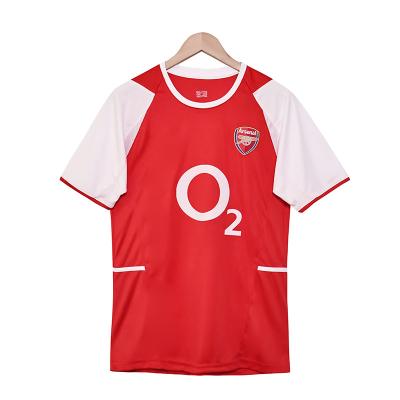 China Arsenal 2002-04 Home Jersey Highly Restored Customizable Team Name Number for sale