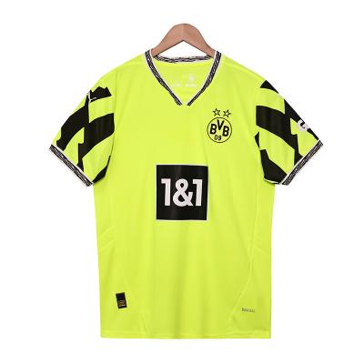 China Dortmund Style 2025-2026 Fan Jersey Customizable S-XXXL Moisture Wicking Black Yellow for sale