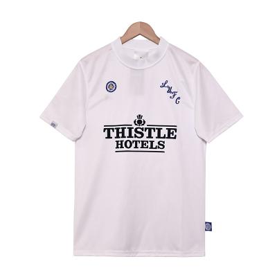 China Leeds United 1995-1996 Retro Home Jersey Classic Replica 100% Polyester for sale