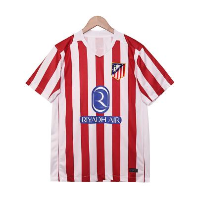 China 2025-2026 Atletico Madrid Home Jersey Custom Hot Sale Fan Shirt for sale