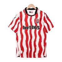 China 2025-2026 Stoke City Home Jersey Customizable Team Uniform Breathable Fabric for sale