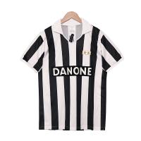 China Juventus 1992-1994 Classic Home Football Jersey Replica Team Customization 100% Polyester for sale