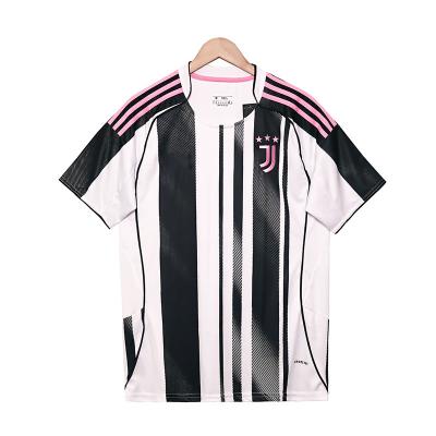 China 2025-2026 Juventus Fan Edition Home Jersey Customizable Sizes S-3XL for sale