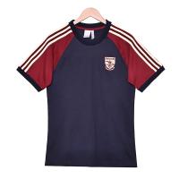 China Arsenal 2024-2025 Season Black Cotton T-Shirt - Customizable Fan Apparel in Sizes S to XXXL for sale