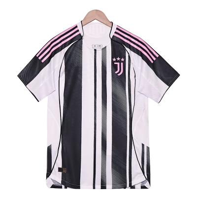 China Juventus 2025-2026 season home player version jersey group customization for sale