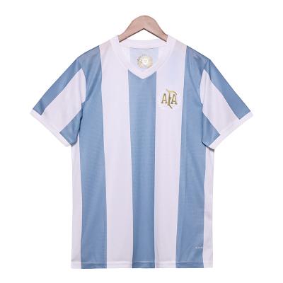 China Argentina 2024-2025 Fans Commemorative Jersey Group Customization Breathable Fabric for sale