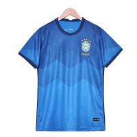 China Brazil 2021 Away Football Jersey Personalized Customization for Support Groups for sale