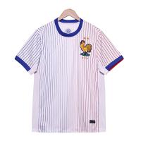 China France National Team Fan Edition Away Jersey 2024 Breathable Lightweight Fabric for Group Orders for sale