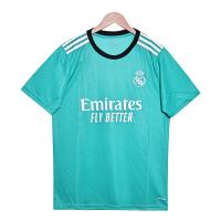 China 2021-2022 Retro Green Real Madrid Jersey Group Customization for sale