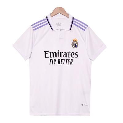 China 2022-2023 Real Madrid Home Fan Edition Jersey Support Group Personalized Customization for sale