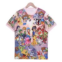 China Custom Japanese Style Football Jersey Team Special Edition Printing Numbering Breathable Polyester for sale