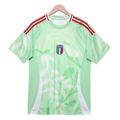 China 2025-2026 Italy Away Fan Edition Jersey with Group Customization Breathable Fabric for sale