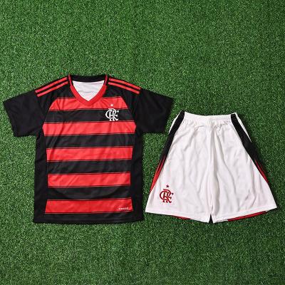 China Flamengo Children 2025-2026 Home Jersey Group Customization Breathable Fabric for sale