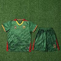 China Cameroon 2025-2026 Home Children Football Jersey Custom Team Uniforms Youth Sizes XS-XL for sale