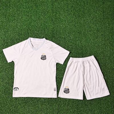 China 2025-2026 Santos Children Home Jersey Custom Team Soccer Kit Breathable Fabric for sale
