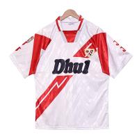 China Rayo Vallecano 1994-1995 Replica Home Jersey Customizable Support Group Patches 100% Polyester for sale