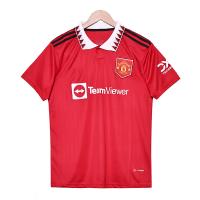China Manchester United 2022-23 Home Fan Jersey Custom Printing Name Number for sale