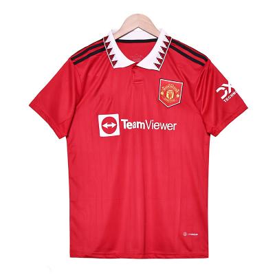 China Manchester United 2022-23 Home Fan Jersey Custom Printing Name Number for sale