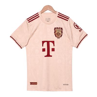China Bayern Munich 125th Anniversary Apricot Player Edition Jersey Customizable for sale
