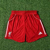 China 2025-2026 Liverpool FC Home Shorts Customizable Team Sports Shorts 100% Polyester for sale