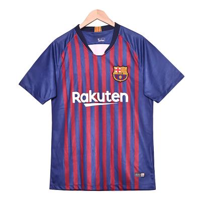China Barcelona Retro 2018-2019 Home Football Jersey Customizable S-5XL for sale