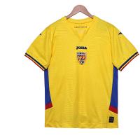 China Romania 2025-2026 Home Fan Edition Football Jersey Group Customization S-XXXL for sale