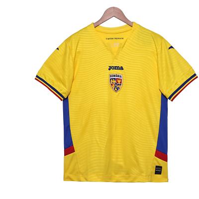 China Romania 2025-2026 Home Fan Edition Football Jersey Group Customization S-XXXL for sale