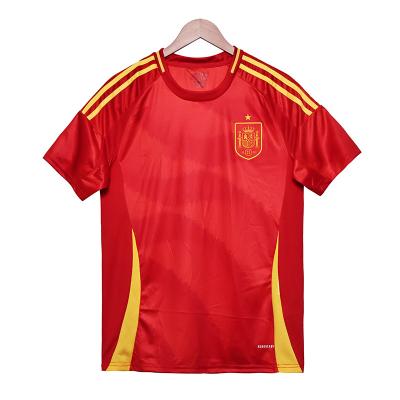China 2024 Spain Fan Edition Home Jersey Group Customization Support Your Team for sale