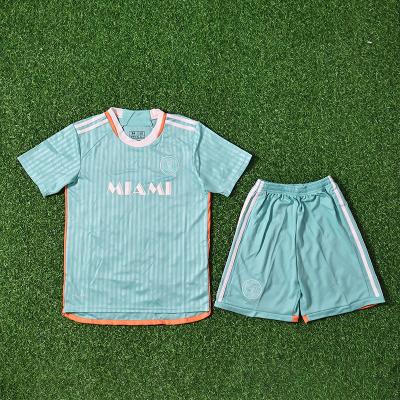 China Miami 2024-2025 Kids Second Away Jersey Group Customization for sale
