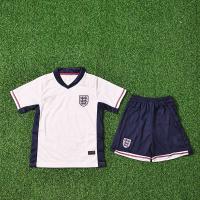 China 2024 England Home Football Jersey for Kids Customized Name Number 7-14 Years for sale