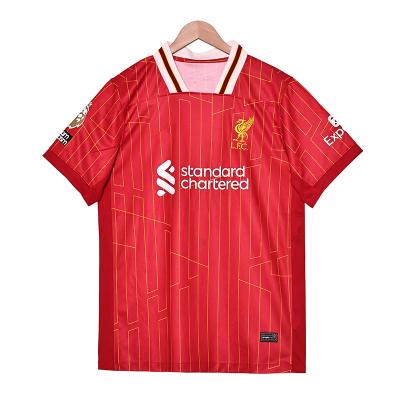 China 2024-2025 Liverpool Home Fan Jersey Group Customization S-5XL for sale
