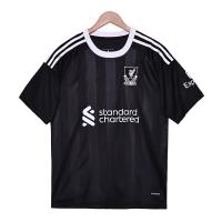 China 2025-2026 Liverpool Fans Black Training Uniform Group Customization Breathable Polyester for sale