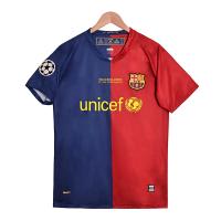 China 2008-2009 Barcelona Home Retro Jersey Customizable for Groups Sizes Youth to Adult for sale