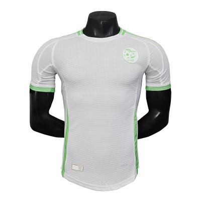 China Algeria White Player Version Jersey Group Order High Quality Sportswear Customization for sale