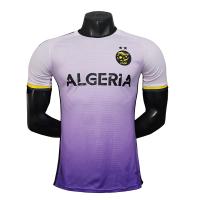 China Algeria Purple Player Jersey Breathable Quick-Dry Polyester Team Sports Uniform for sale