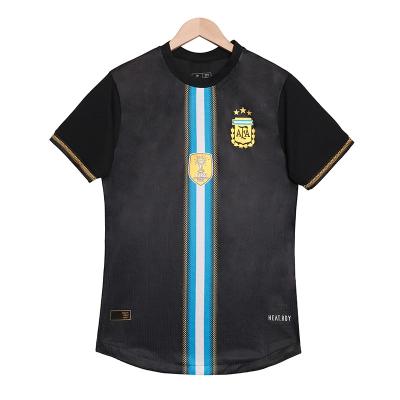 China Argentina 2023-2024 Commemorative Football Jersey Customizable Group Edition for Fans for sale