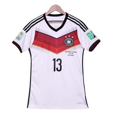 China Classic Replica Germany 2014 World Cup Home Short Sleeves Jersey S-XXXL for sale