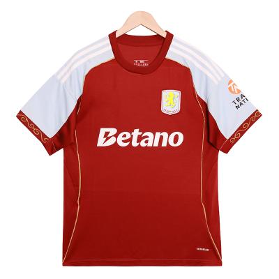 China 2025-2026 Aston Villa Home Jersey Custom Bulk Order for Fan Groups XS-5XL for sale
