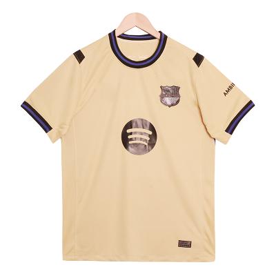 China Barcelona 2025-2026 Away Fan Jersey Custom Printing S-5XL Breathable Fabric for sale