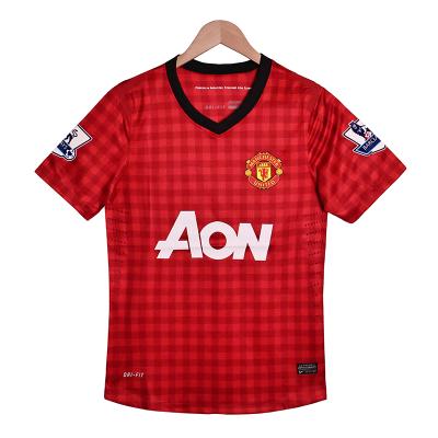 China Manchester United 2012-2013 Season Home Player Version Jersey Group Customization Exclusive Program for sale