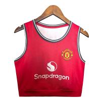 China Manchester United Cheerleading Women Vest 2025-2026 Custom Support Group Sizes XS-XXL for sale