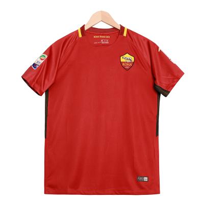 China Roma 2017-2018 No. 10 Retirement Commemorative Home Jersey Custom Group for sale