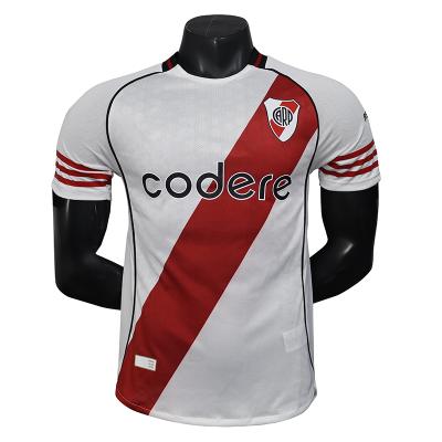 China River Plate 2025-2026 season home player version jersey group customization for sale