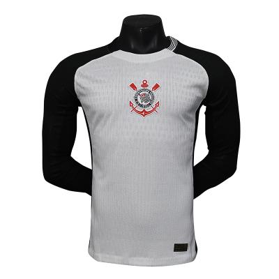 China Corinthians 2025-2026 Away Long Sleeve Player Edition Jersey Customizable S-3XL for sale
