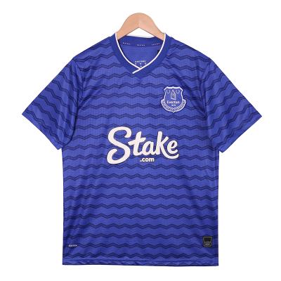 China Everton 2025-2026 Home Jersey Custom Unisex Football Shirt 100 Polyester for sale
