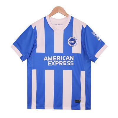 China Brighton 2025-2026 Home Fan Jersey - Customizable Unisex Polyester for sale