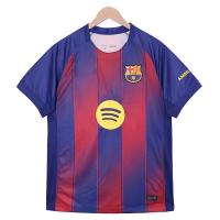 China 2025-2026 Barcelona Home Fan Jersey Unisex Polyester Breathable S-XXL for sale