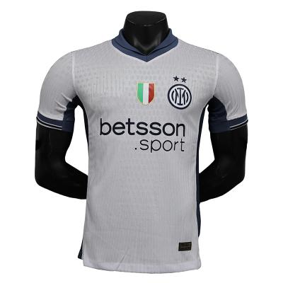 China Inter Milan 24-25 Away White Football Jersey Custom Group Order Sizes XS-5XL for sale