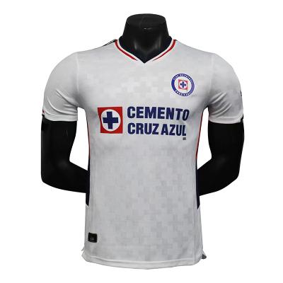 China Blue Cross Unisex Football Jersey Moisture Wicking Polyester S-XXL Customizable for sale